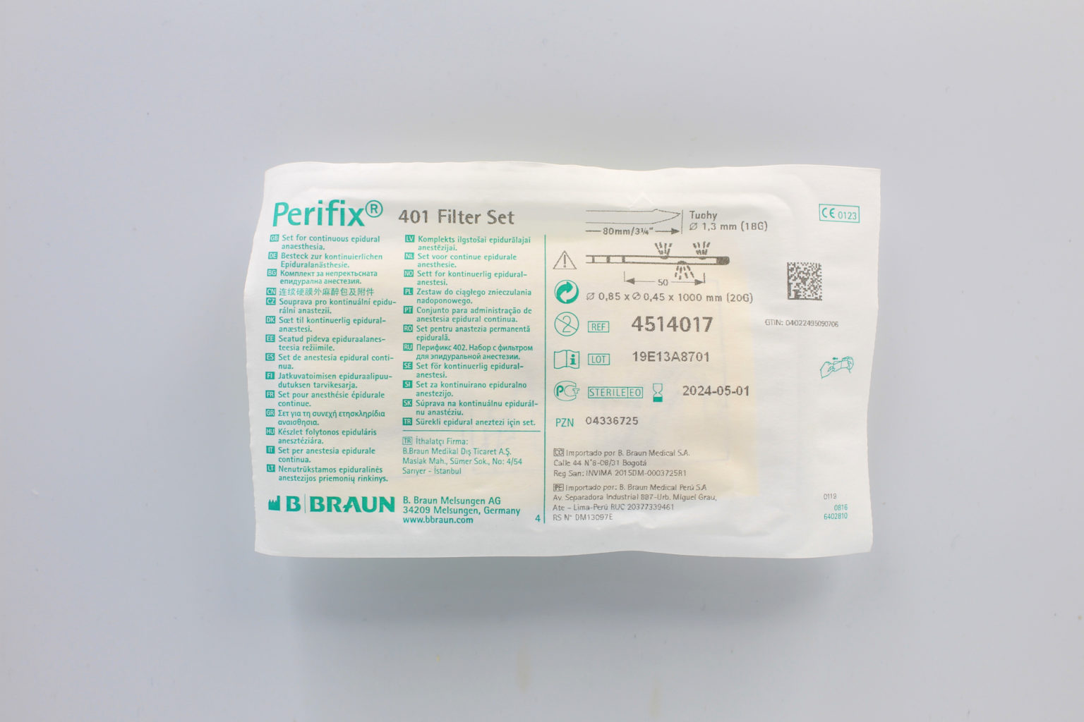 PERIFIX, MARCA B BRAUN – AlserMedica