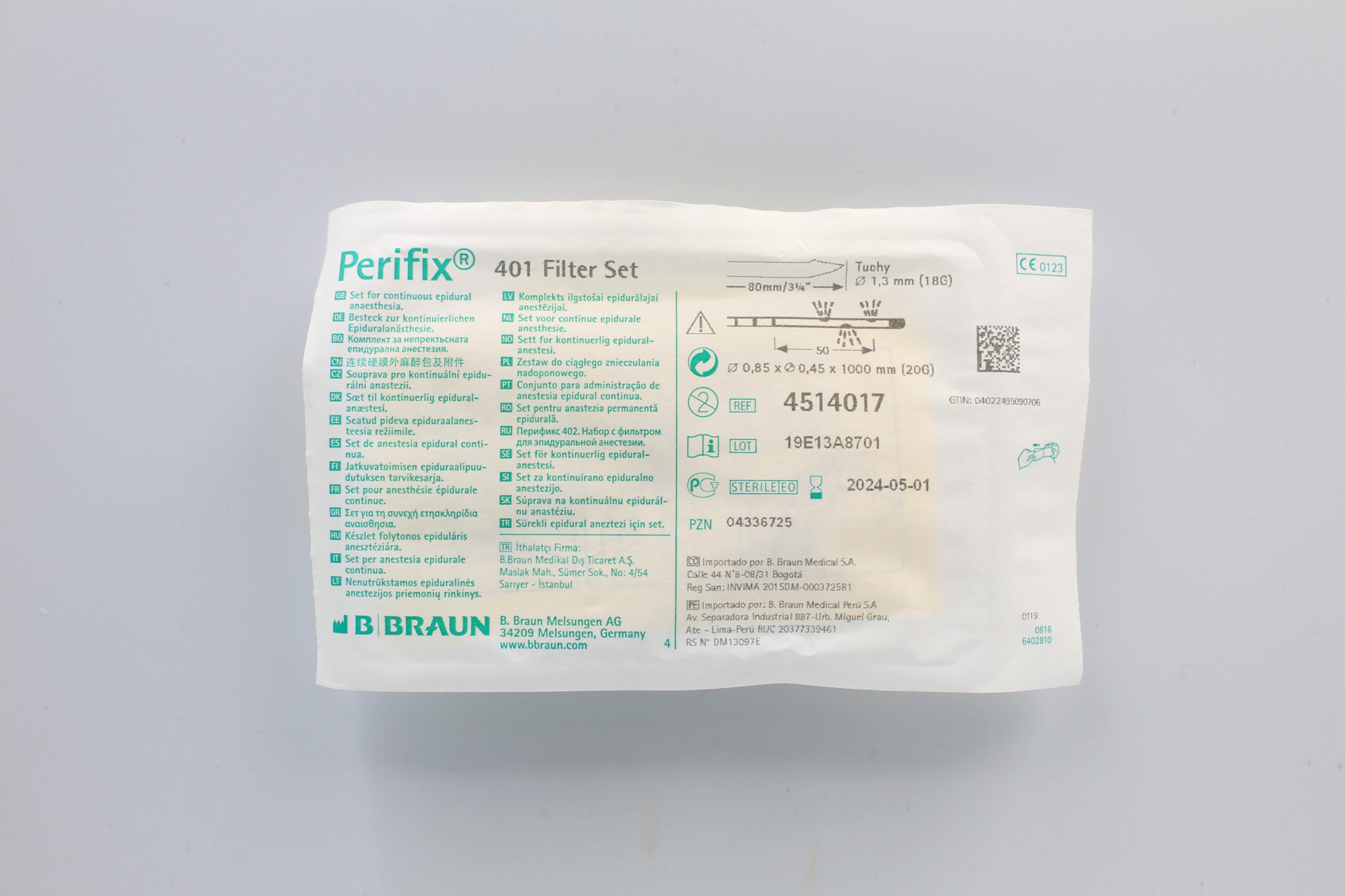 PERIFIX, MARCA B BRAUN – AlserMedica