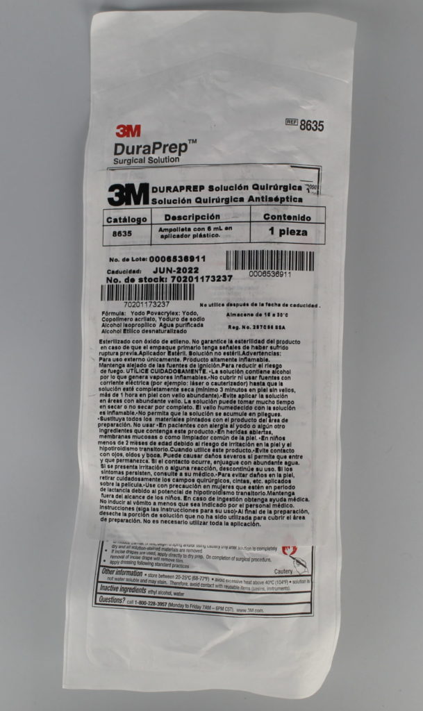 DURAPREP 26ML Y 6ML, MARCA 3M – AlserMedica