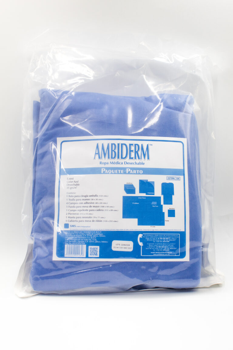 PAQUETE DE PARTO, MARCA AMBIDERM – AlserMedica
